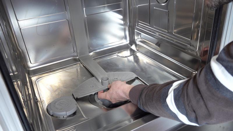 Sp lmaschine Fehler E15  Pumpentopfdichtung tauschen Bosch  Siemens  